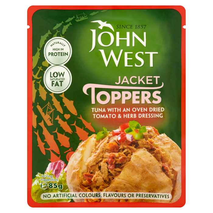 Jacket Toppers - Oven Dried Tomato & Herb Dressing – John West Ireland