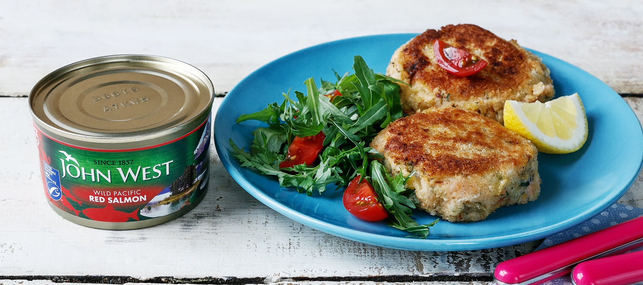Easy salmon fishcakes – John West Ireland