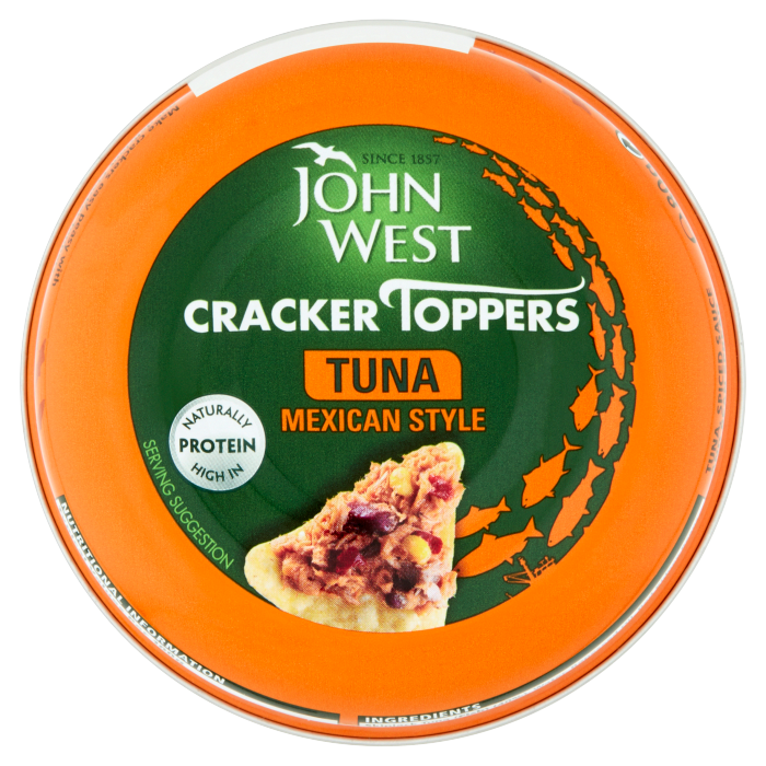 Cracker Toppers Mexican Style Tuna – John West Ireland
